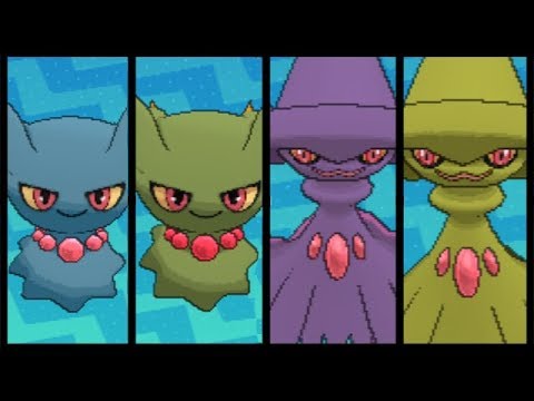 FULL MISDREAVUS EVOLUTION TEAM! Shiny Misdreavus, Shiny Mismagius ...