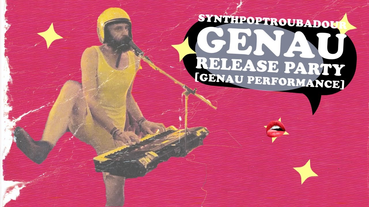 GENAU GENAU GENAU Synthpoptroubadour performs "Genau" at the Genau ...