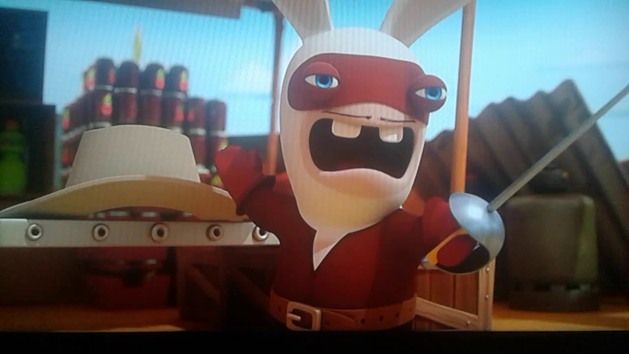Rabbids invasion: season 4: the masked rabbid - YouTube