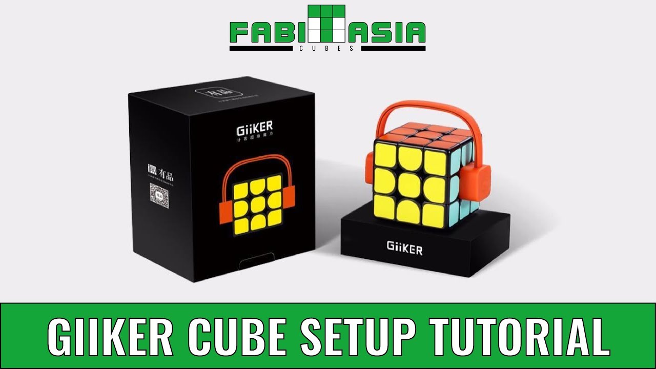 Giiker Cube Setup Tutorial - YouTube