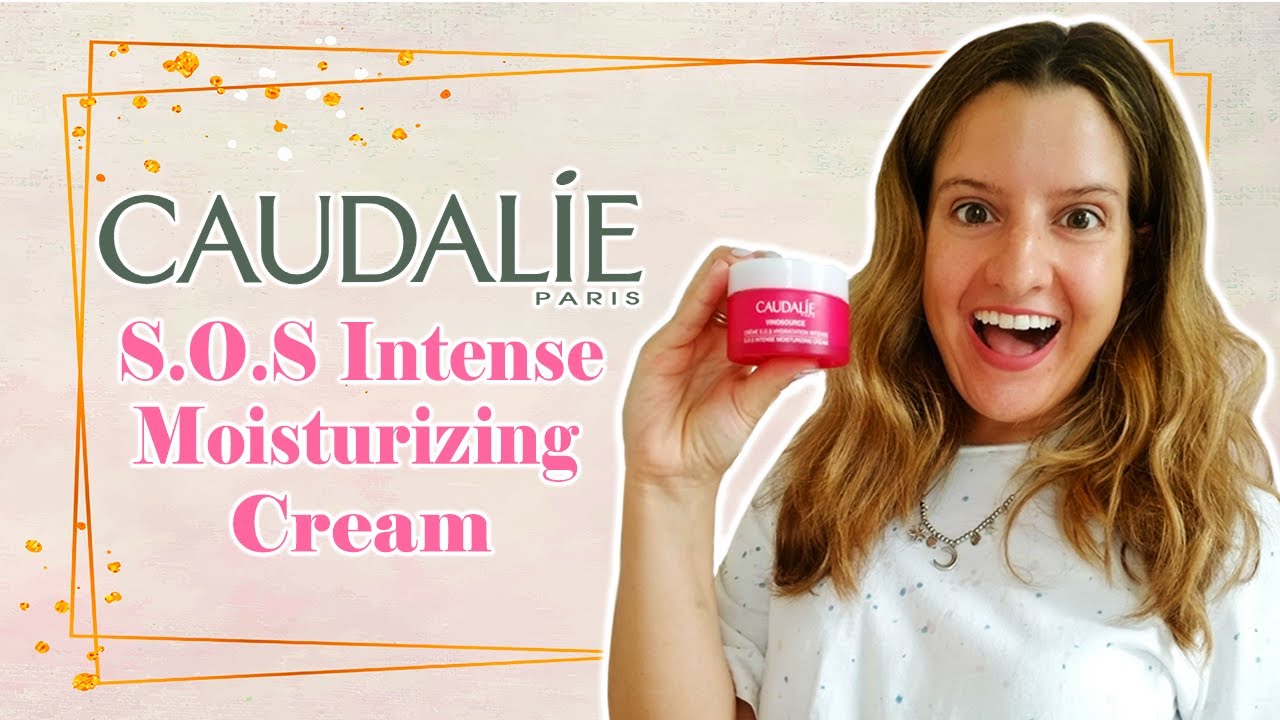 LUXURY French Moisturizer For Dry Skin | Caudalie Vinosource Review ...