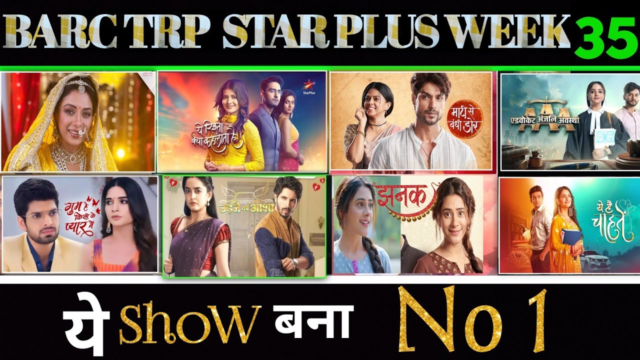 Star Plus All Shows Trp of This Week 35 (2024) | Barc Trp Of Star Plus ...