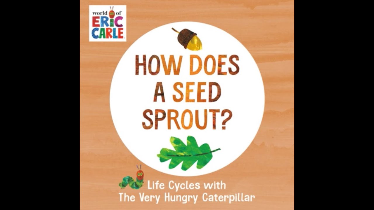 How Does a Seed Sprout? Life Cycles with The Very Hungry Caterpillar Eric Carle Read Aloud Video ...