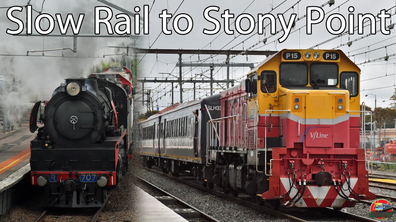 Steam & Push-Pull Ps Trek to the Stony Point Seaside | 707 Operations ...