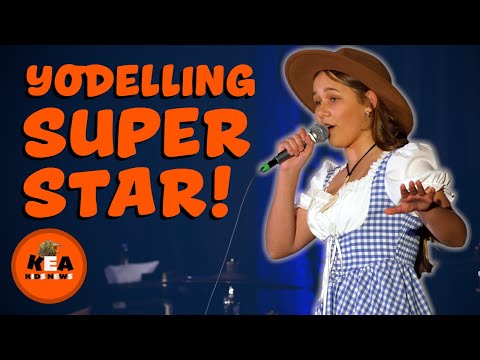 Yodelling star bucks grown-ups off the stage