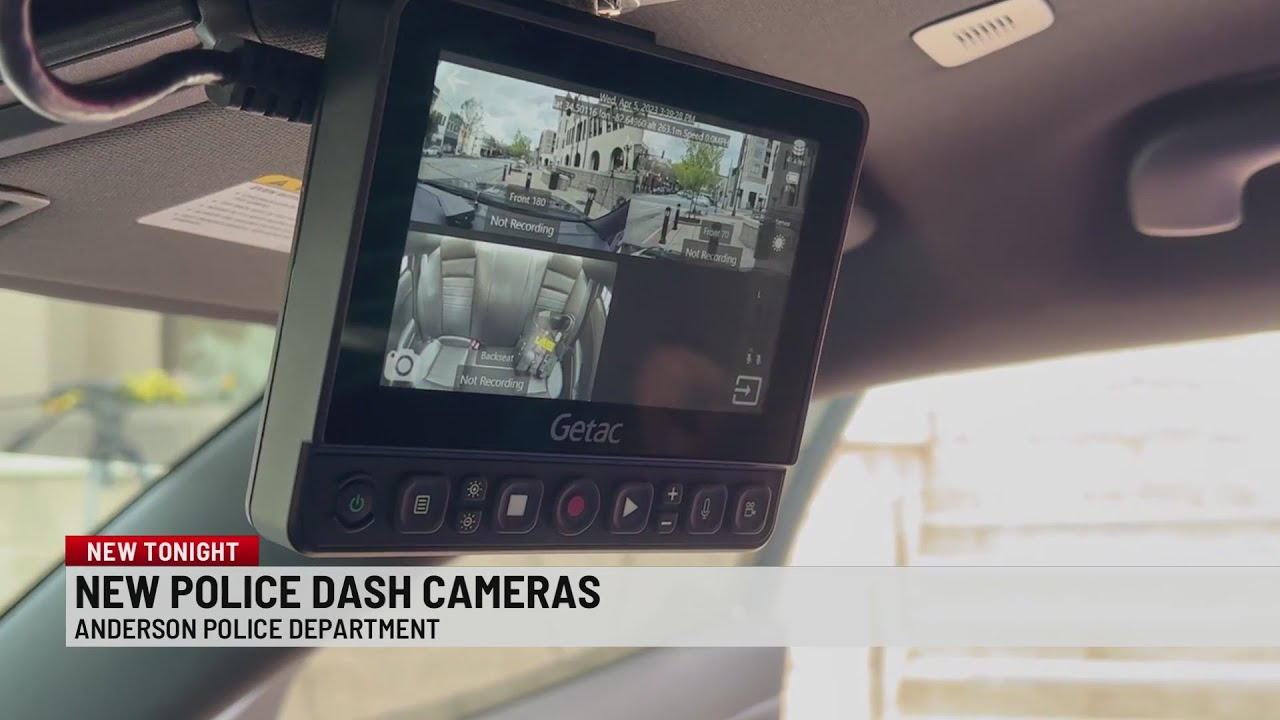 Anderson Police install new dash cameras in patrol cars - YouTube