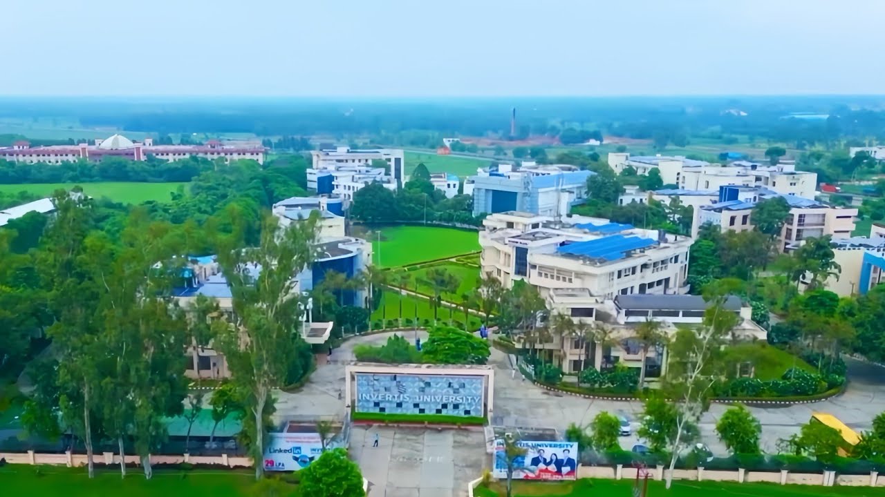 Invertis University Bareilly Drone View || Kamal The Vlogs - YouTube