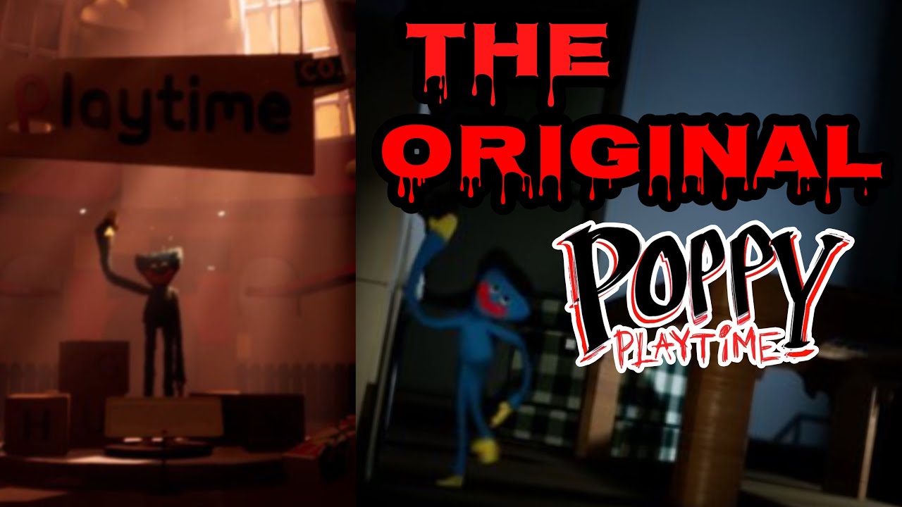 Our First Look At The ORIGINAL Poppy Playtime!!! - YouTube
