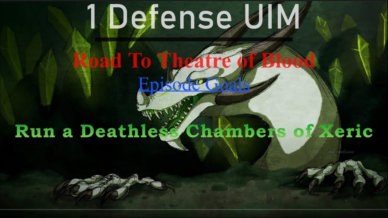 (OSRS) Chambers of Xeric on a level 49...? - 1 Defense UIM Road To TOB ...