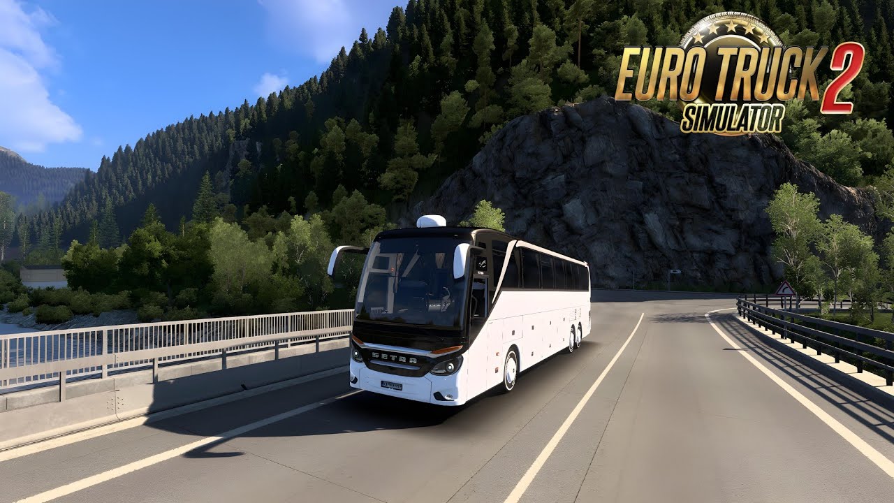 Setra Bus | Setra 517 HDH bus in Euro Truck Simulator 2 | ETS 2 Bus mod ...