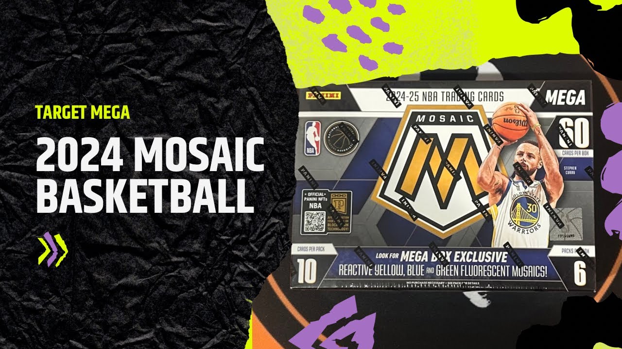 2024-25 Mosaic basketball Mega box (Target) How’d we do?? - YouTube