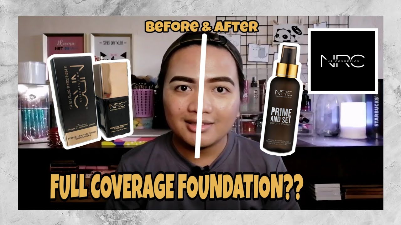 NRC COSMETICS FOUNDATION & PRIME AND SET LUXURY WATER (REVIEW) - YouTube