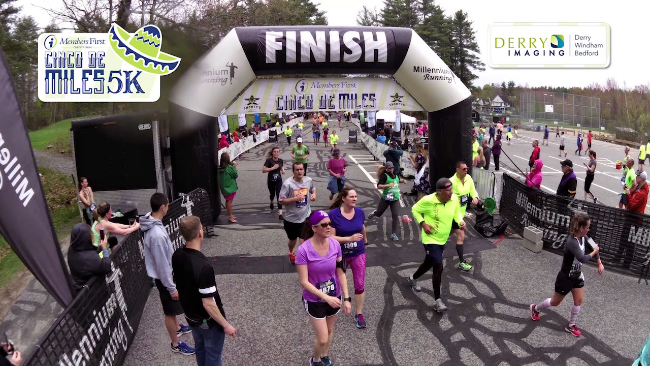 2018 Members First Cinco de Miles 5k Finish Video presented by Derry ...