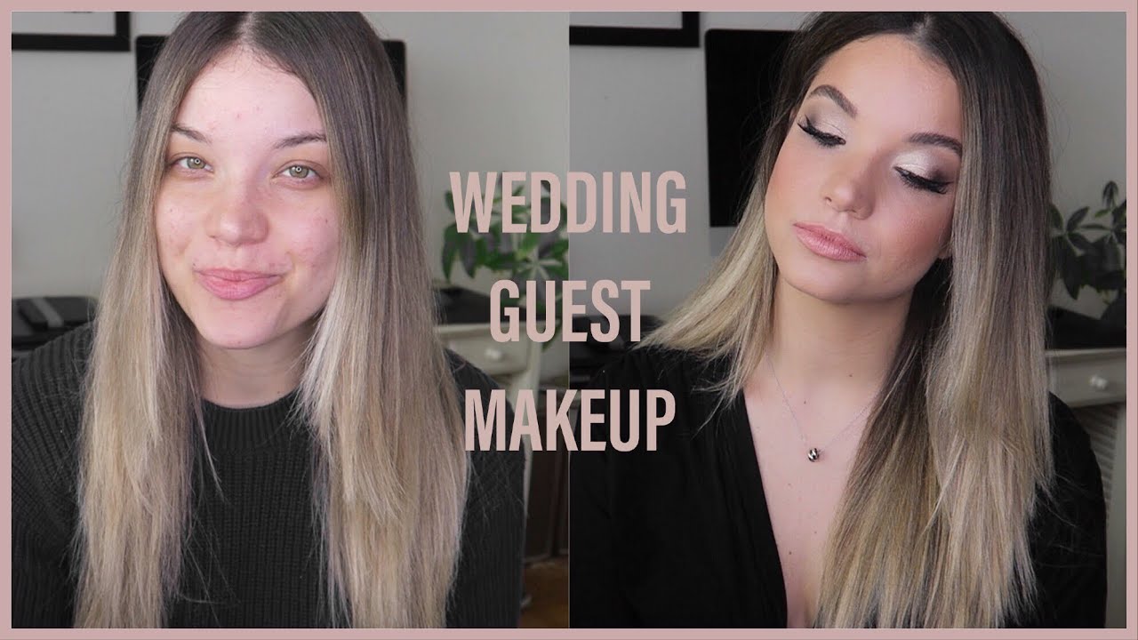 WEDDING GUEST MAKEUP TUTORIAL - YouTube