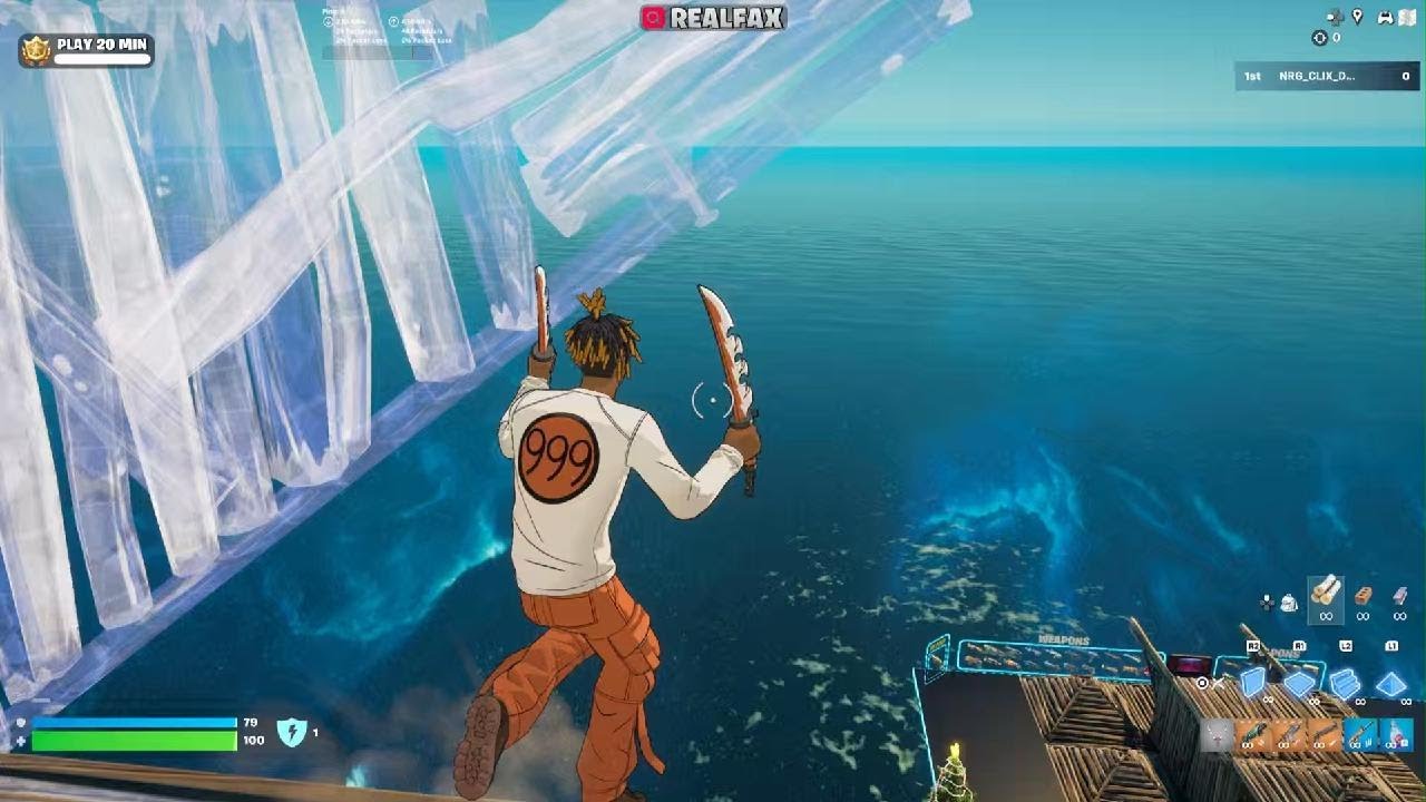 free build juice wrld skin - YouTube
