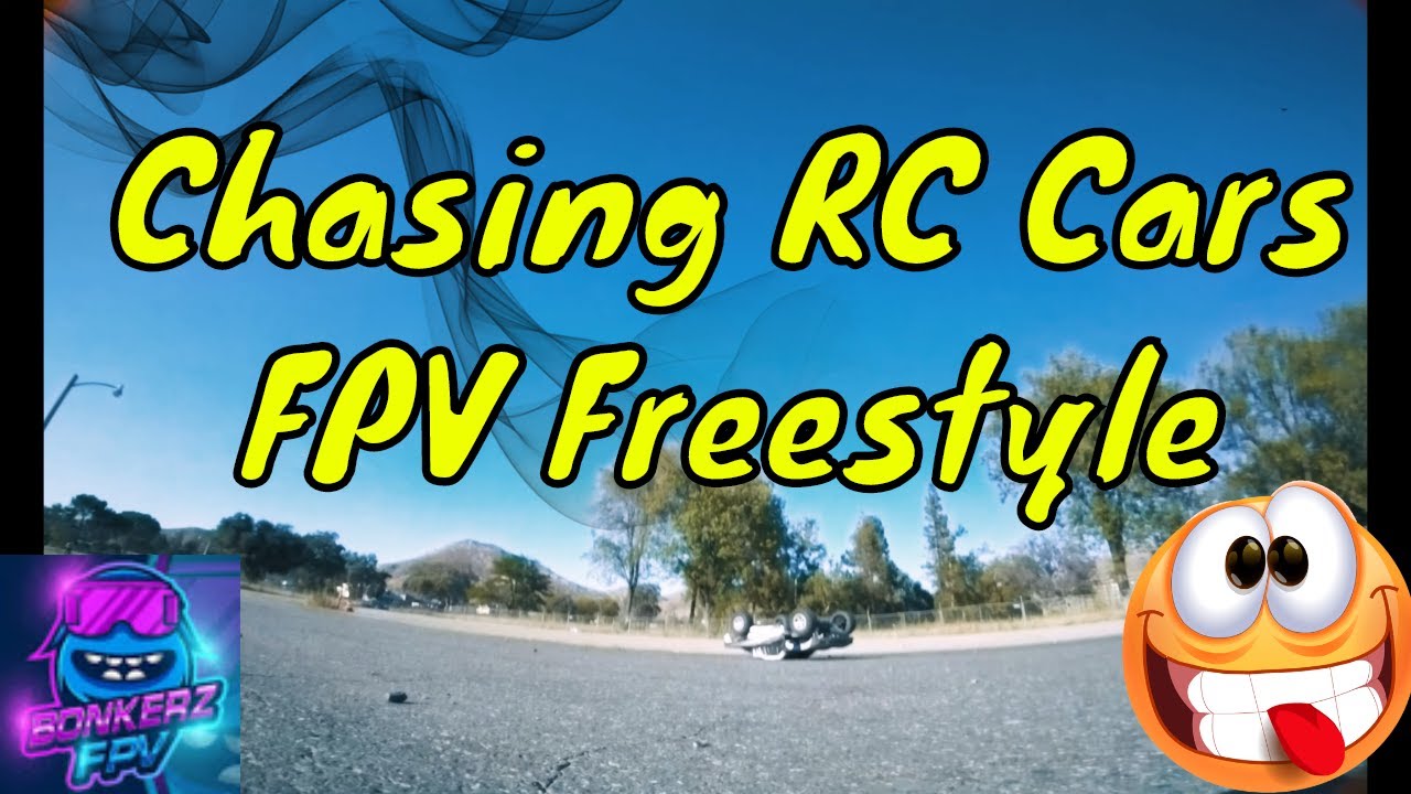 Chasing RC Cars FPV Freestyle - YouTube