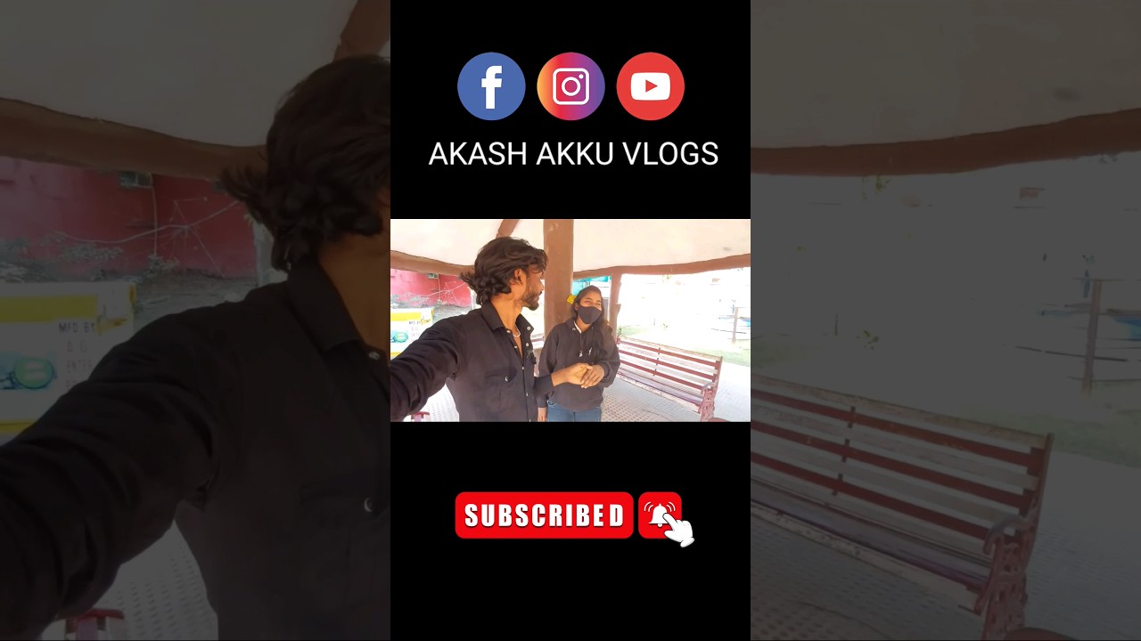flirting with girls // Akash akku vlogs - YouTube
