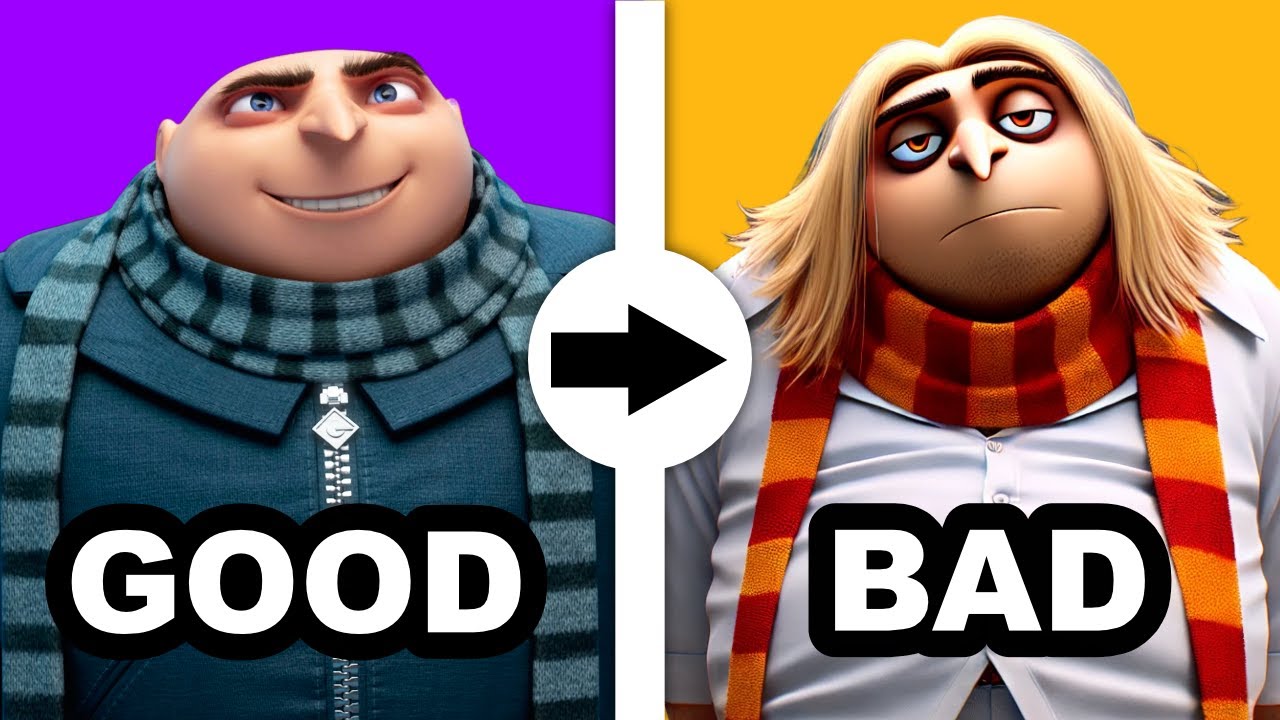 Despicable Me Characters As Their Opposites - YouTube