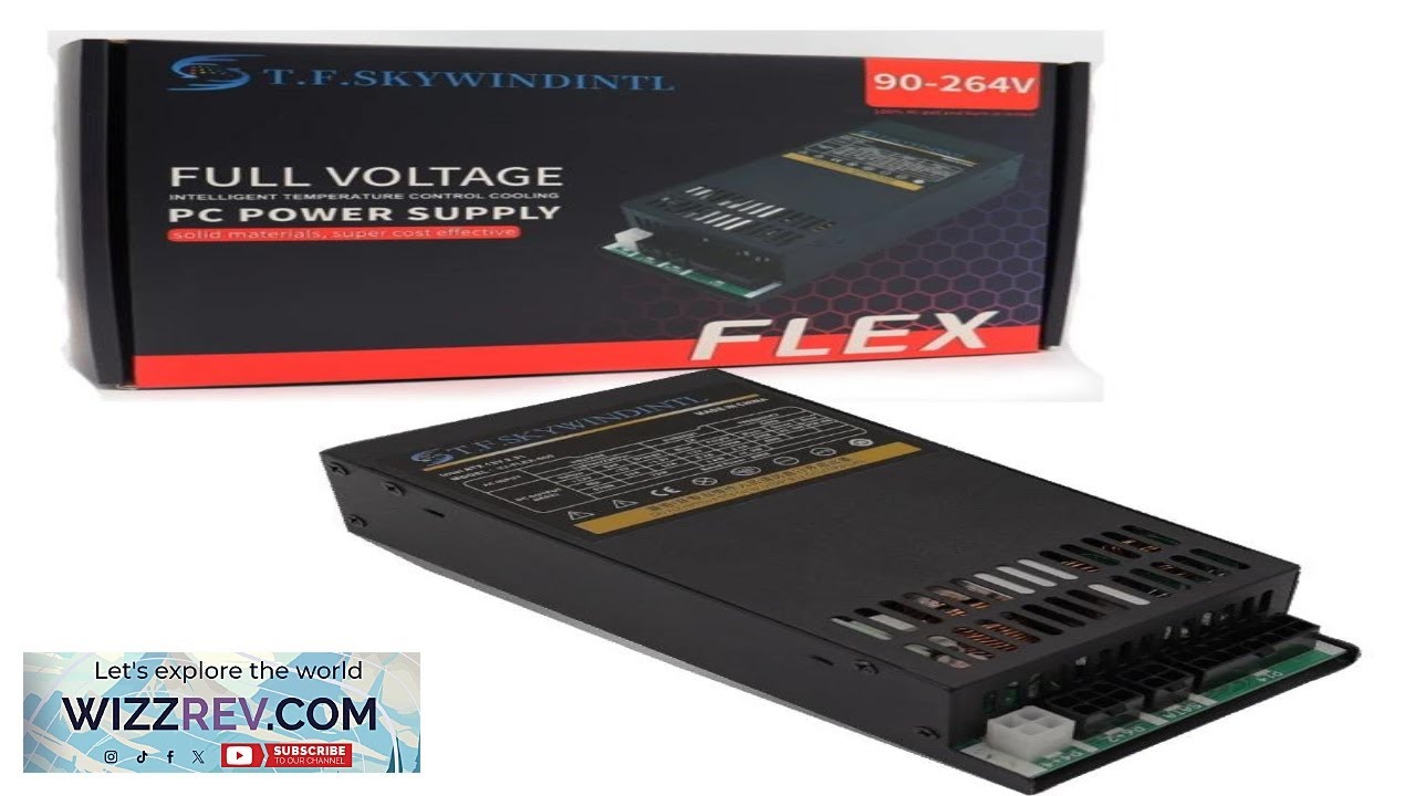 Flex 600W Modular Power Supply Small 1U Computer PSU Flex-ATX 500W ...