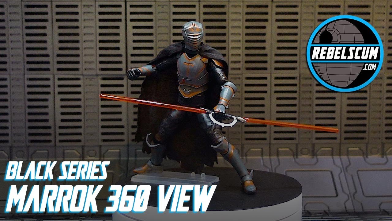 Star Wars The Black Series Marrok Action Figure 360 View - YouTube