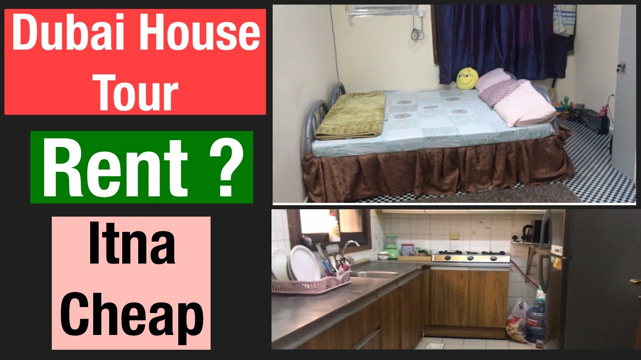 Cheapest Dubai Apartment Tour,Rents| My 1BHK *Dubai* Apartment| cost of ...