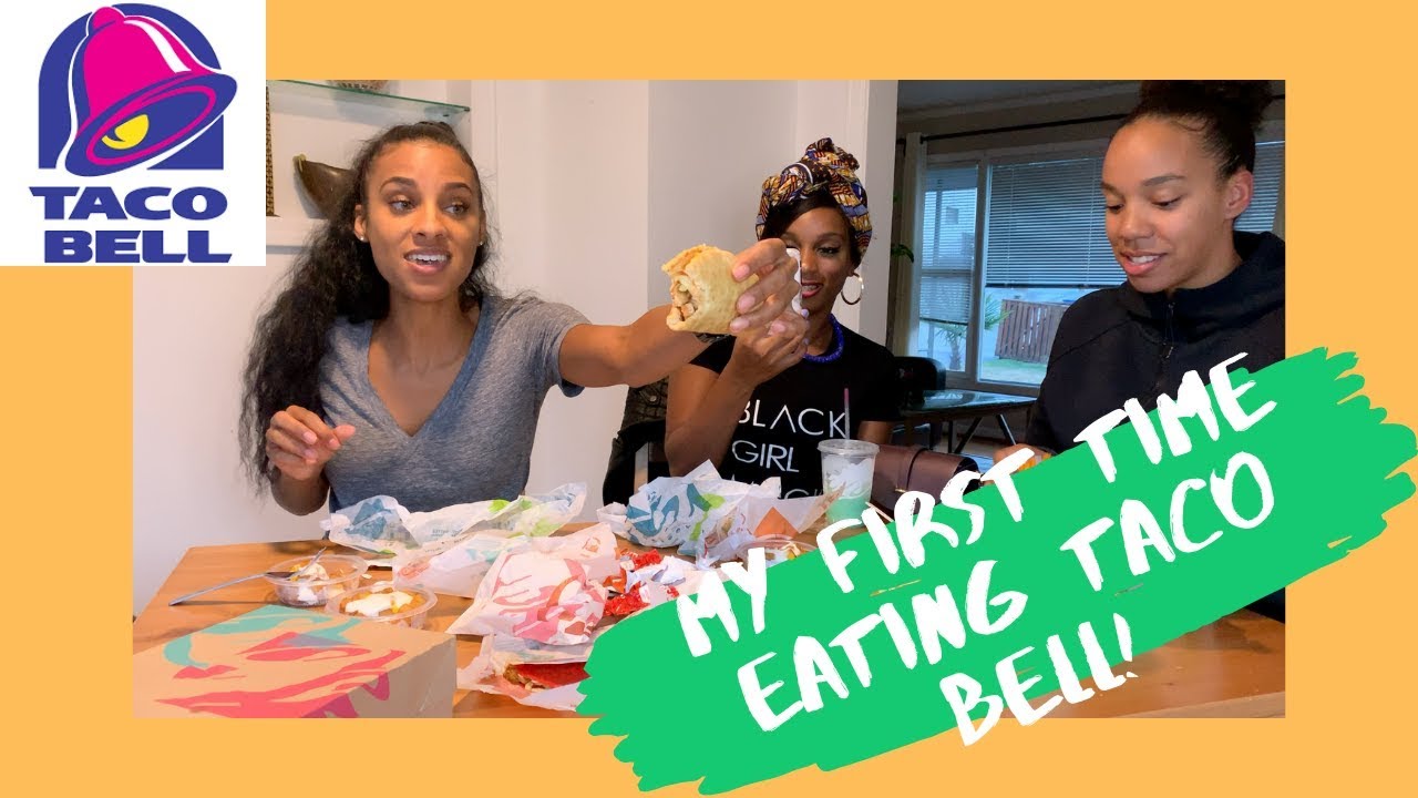 Taco Bell Mukbang! First time ever trying Taco Bell - YouTube