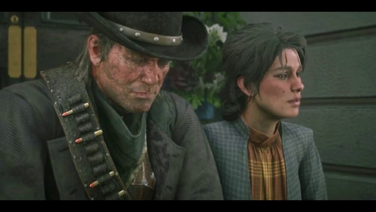 Mary Linton was there when Arthur Morgan got into the bar fight in ...