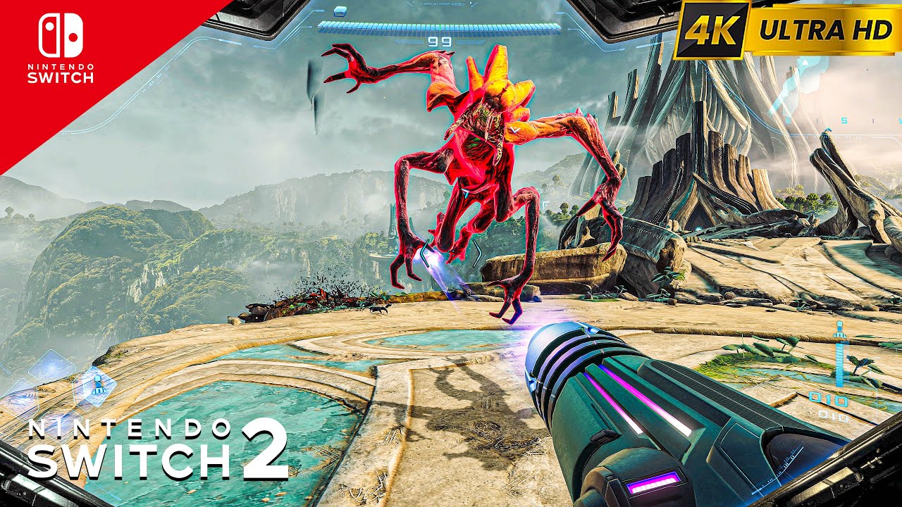 Metroid Prime Nintendo Switch 2 Gameplay 4K - YouTube