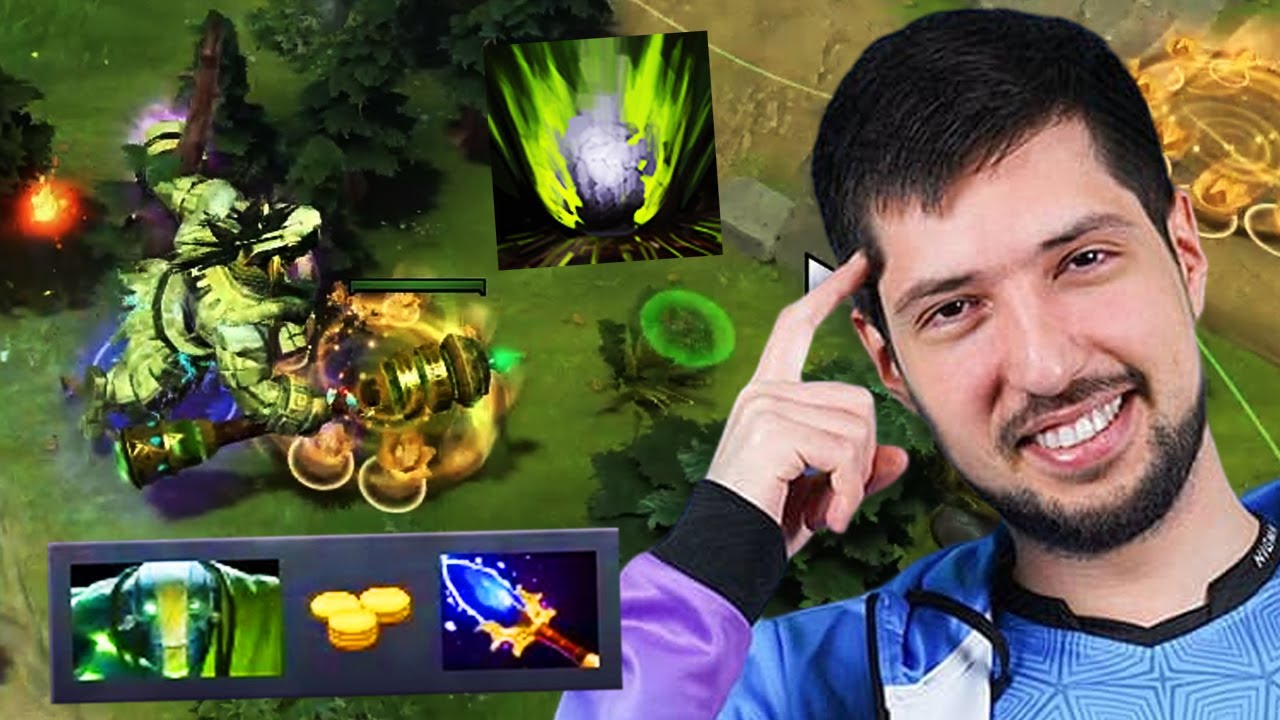 W33 First 7.34 EARTH SPIRIT game with NEW Rolling Boulder 🗿 - YouTube