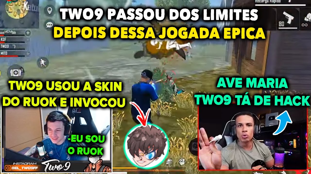 TWO9 INVOCOU RUOK E FEZ A JOGADA MAIS IMPOSSIVEL DE TODAS - ELE DEU ...