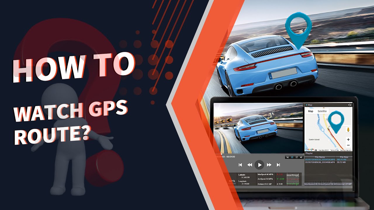 How to watch GPS route - YouTube