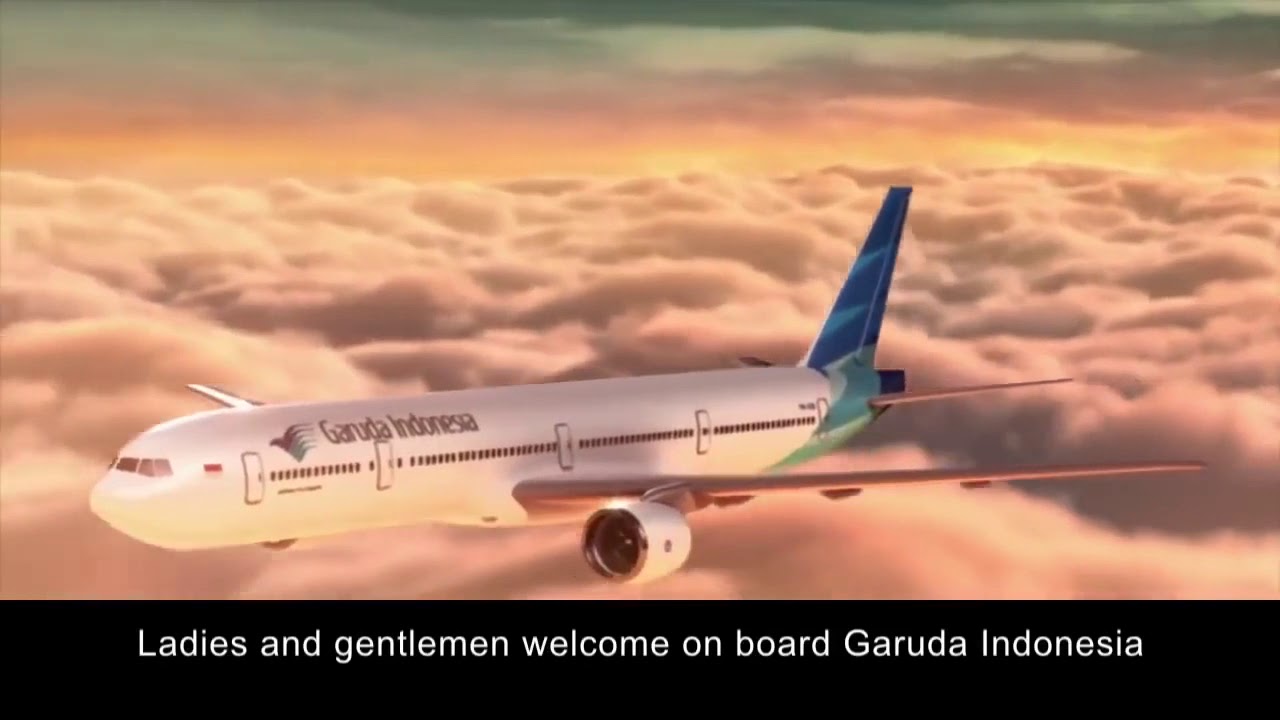 Garuda Indonesia Safety Video | Boeing 747-400 - YouTube