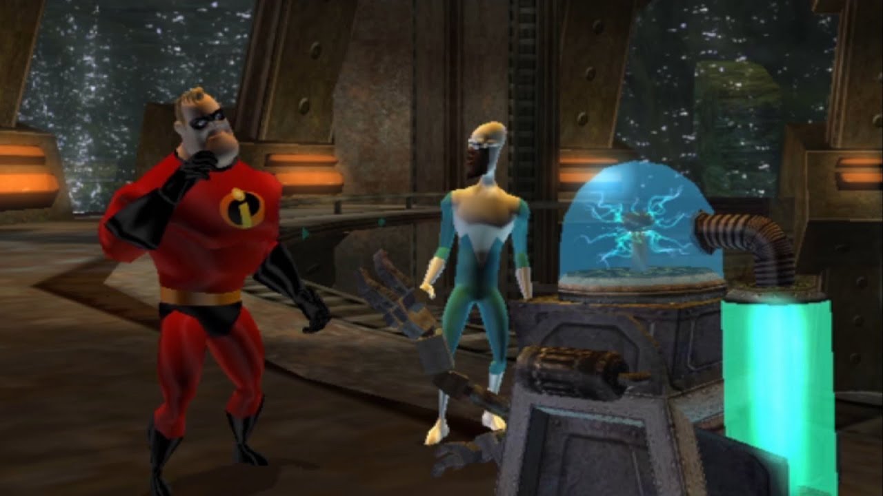 The Incredibles Rise of The Underminer PS2 - Underwater Station (PCSX2 ...
