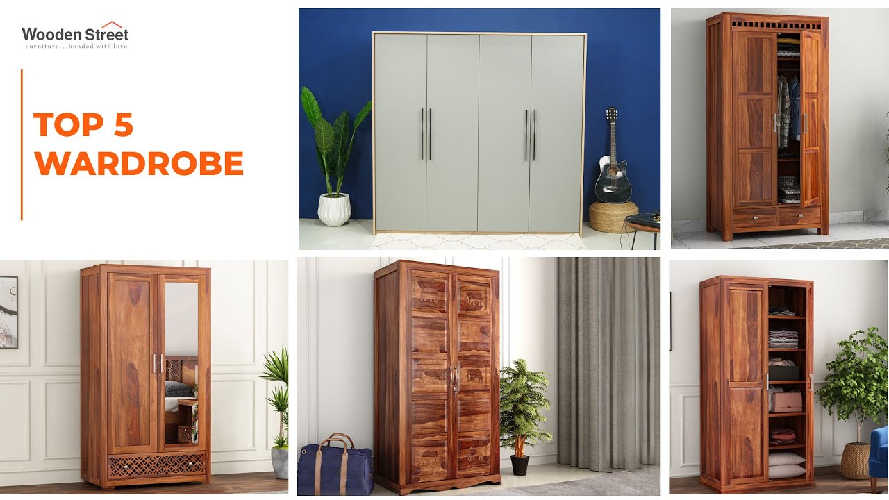 Top 5 Wardrobe Designs | Latest Top 5 Bar Wardrobe Designs 2024 ...