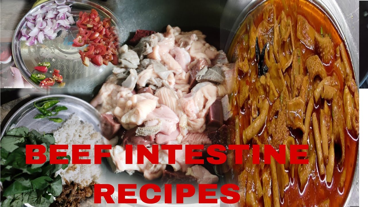 How to cook beef Intestine simple style? || गाय के पेट को कैसे बनाए ...