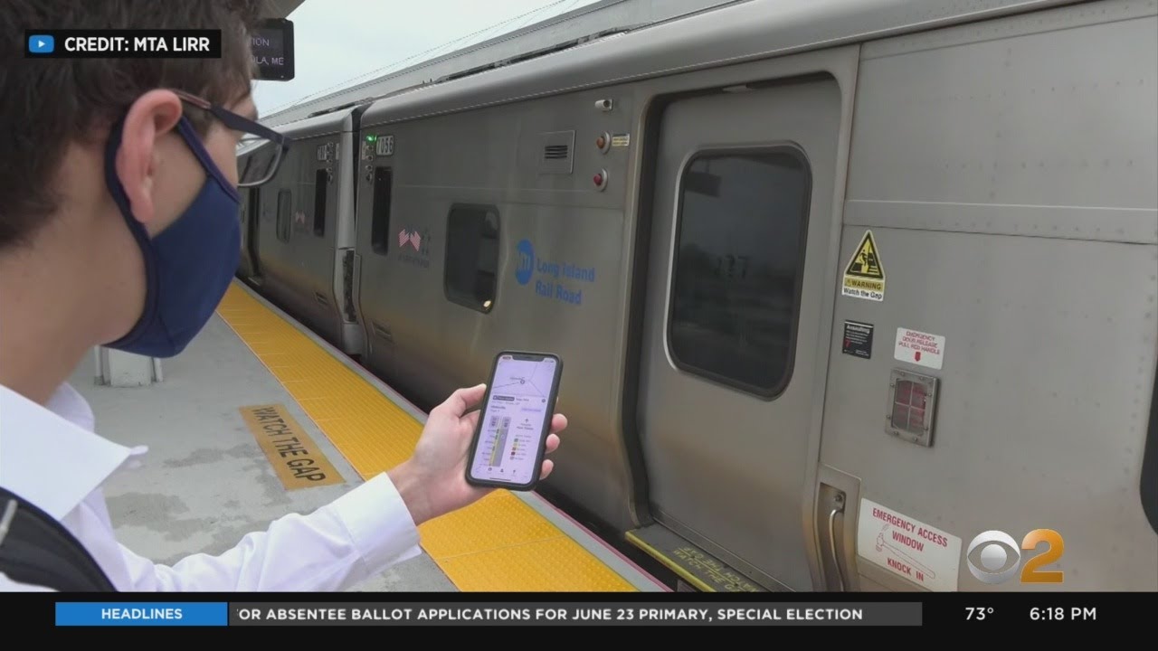 New Feature On LIRR App Allows Riders To See Seat Capacity - YouTube
