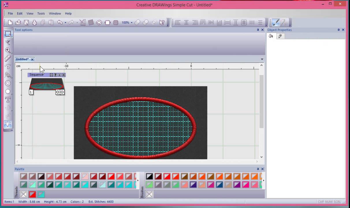 How to use the Draw Stitch Mode in Artistic Software Version 7.1. - YouTube