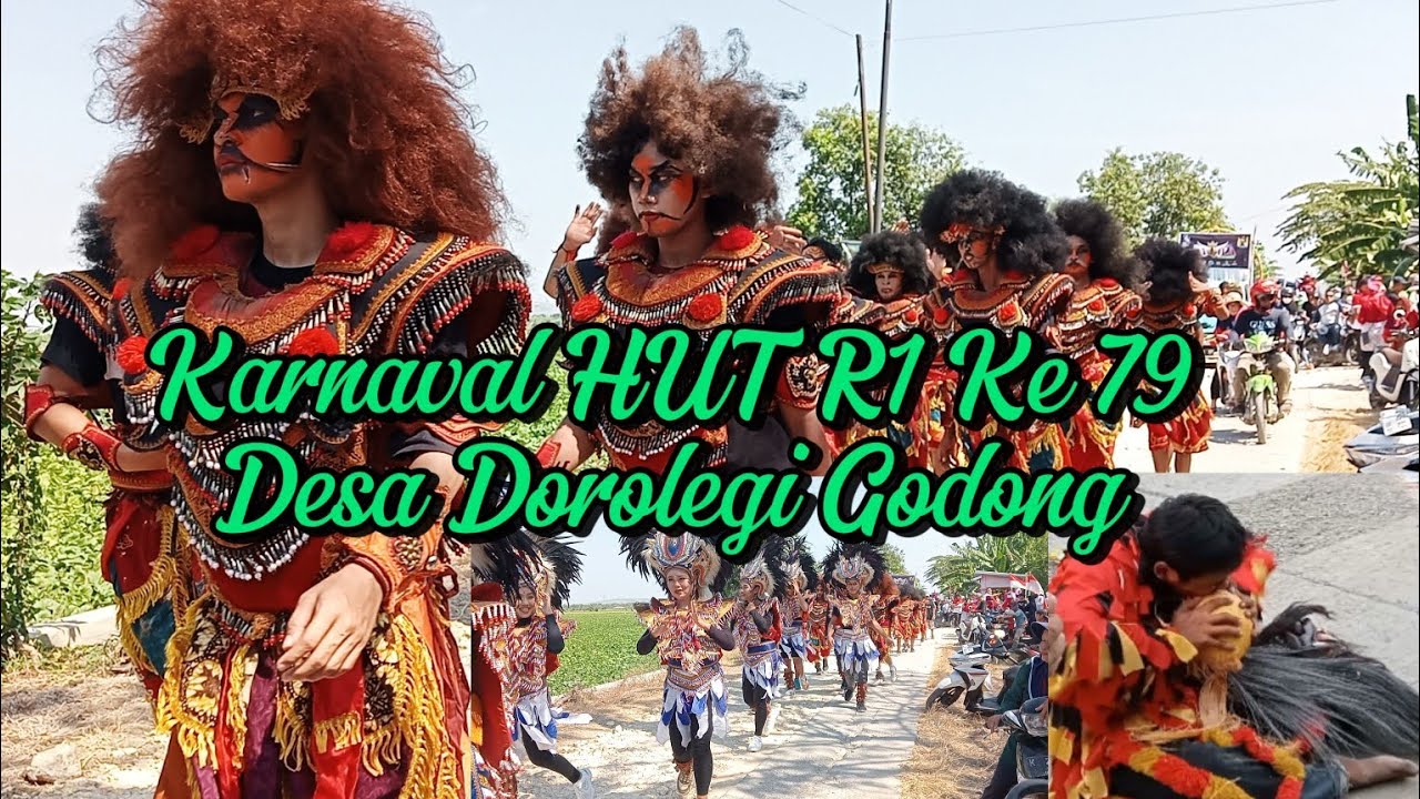 KARNAVAL HUT RI KE 79 DESA DOROLEGI GODONG - JOWAN SLOGO WARUK BANDUNG ...
