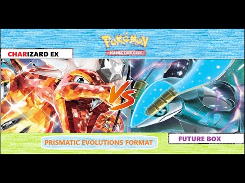 Charizard EX Vs Future Box - Prismatic Evolutions Format - Pokémon TCG ...