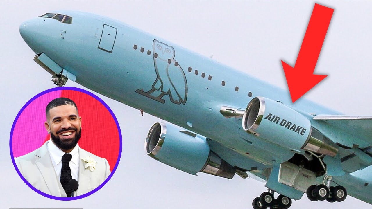 Inside Drake's $220 Million Private Jet- Air Drake - YouTube