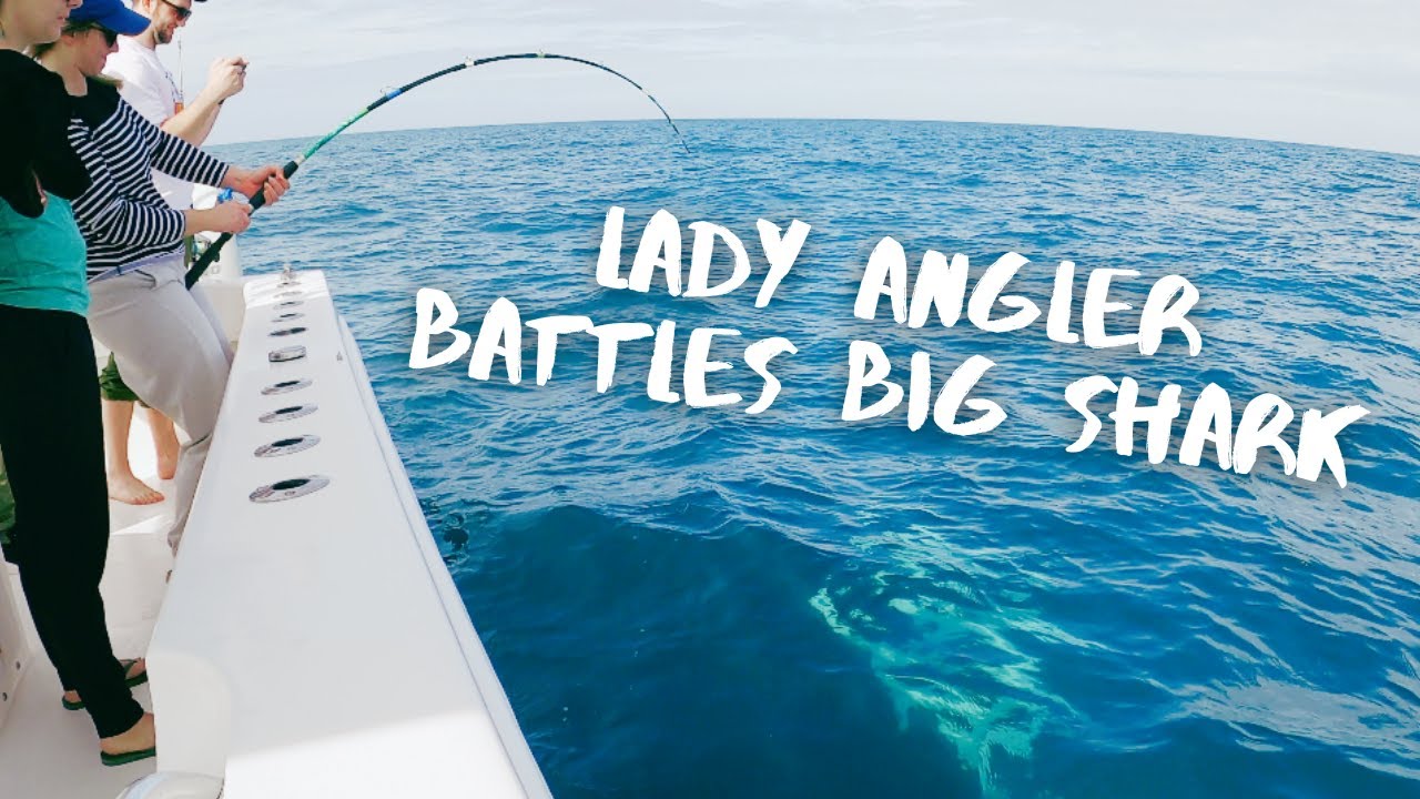 LADY ANGLER GOES TO BATTLE - YouTube