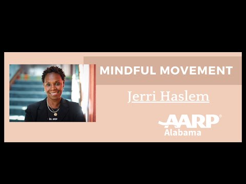 AARP Alabama Mindful Movement - Work Out Session - YouTube