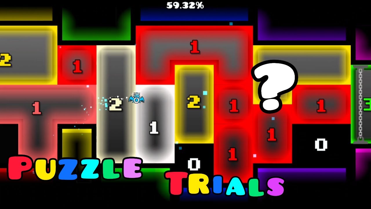 "Puzzle Trials" 100% (3rd Insane demon) by FunnyGame | GD 2.205 - YouTube