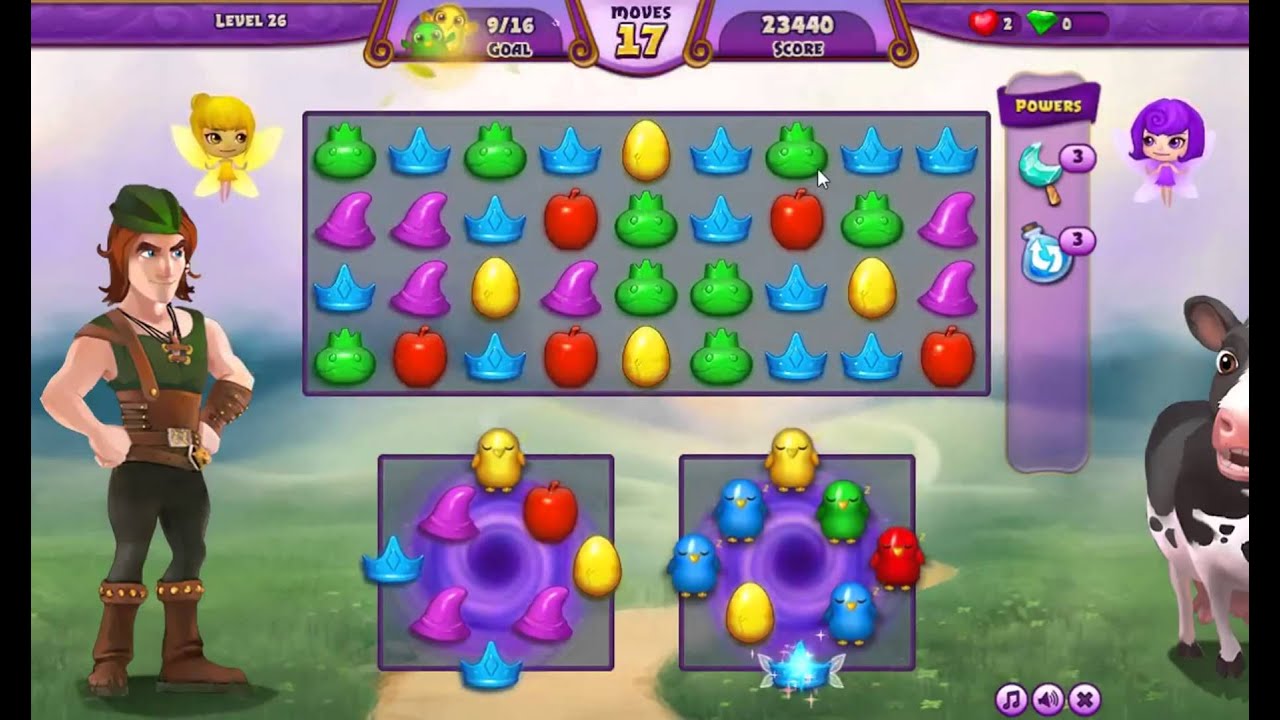 Puzzle Charms Level 26 - YouTube