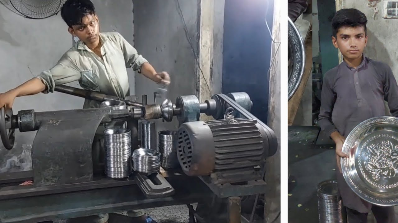 Production of Stainless Steel Utensils process Making with Production ...