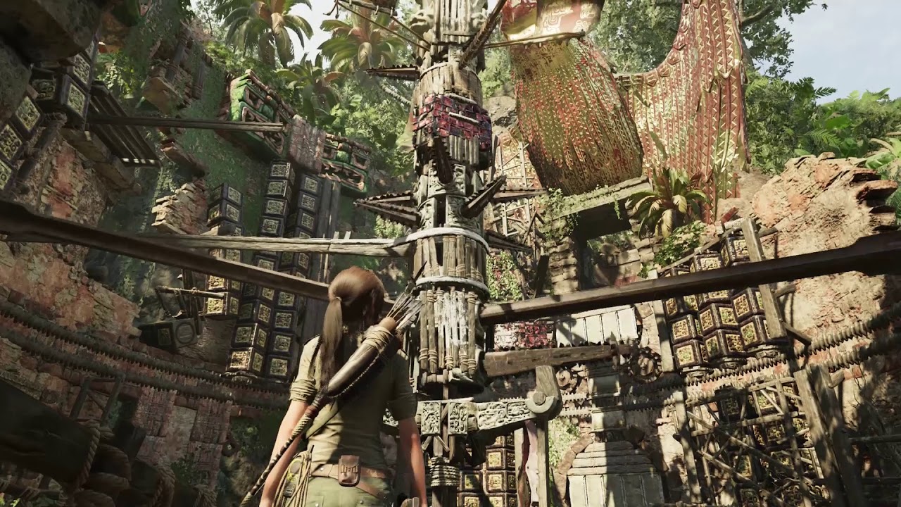 Shadow of the Tomb Raider №9 Spider and eagle trials (Испытания паука и ...