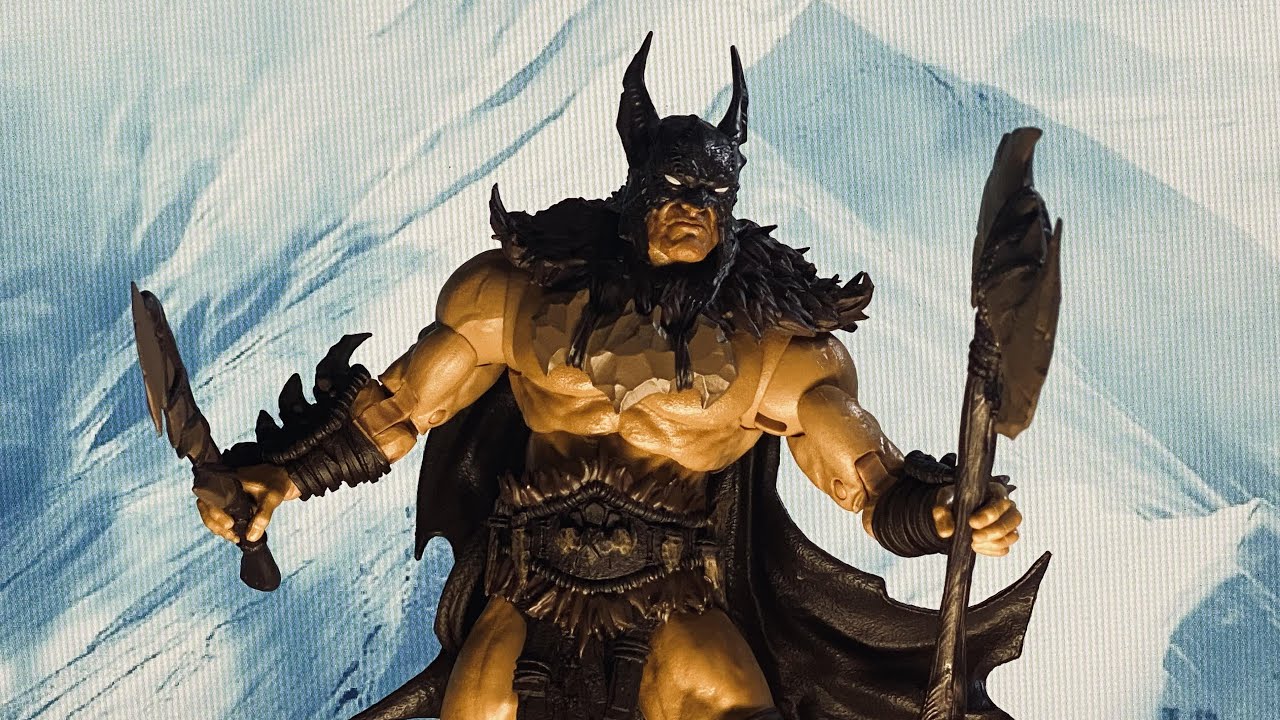 BATMAN FIGHTING THE FROZEN MCFARLANE DC DIRECT PAGE PUNCHERS ACTION ...