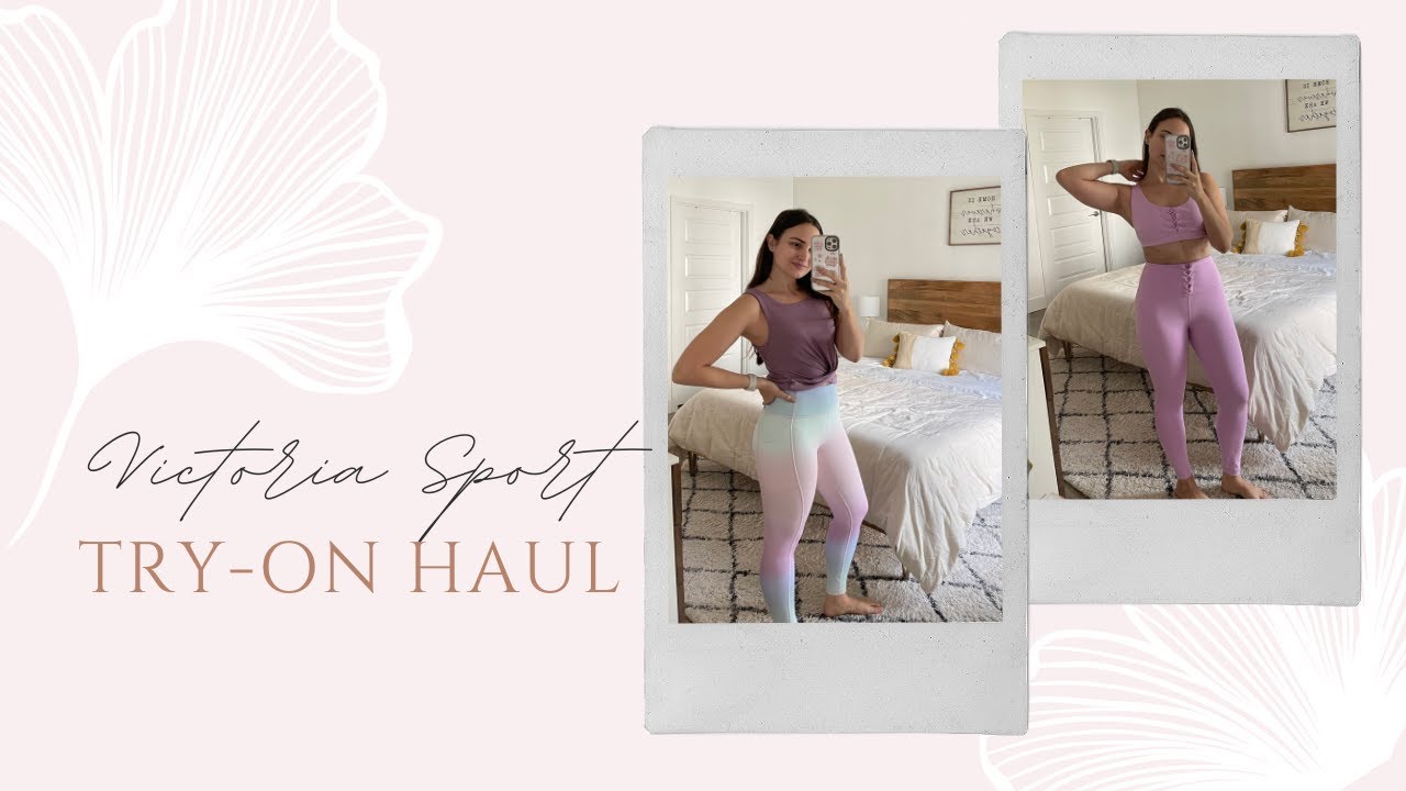 Victoria's Secret Sport Try-On Haul: Activewear Favorites! - YouTube