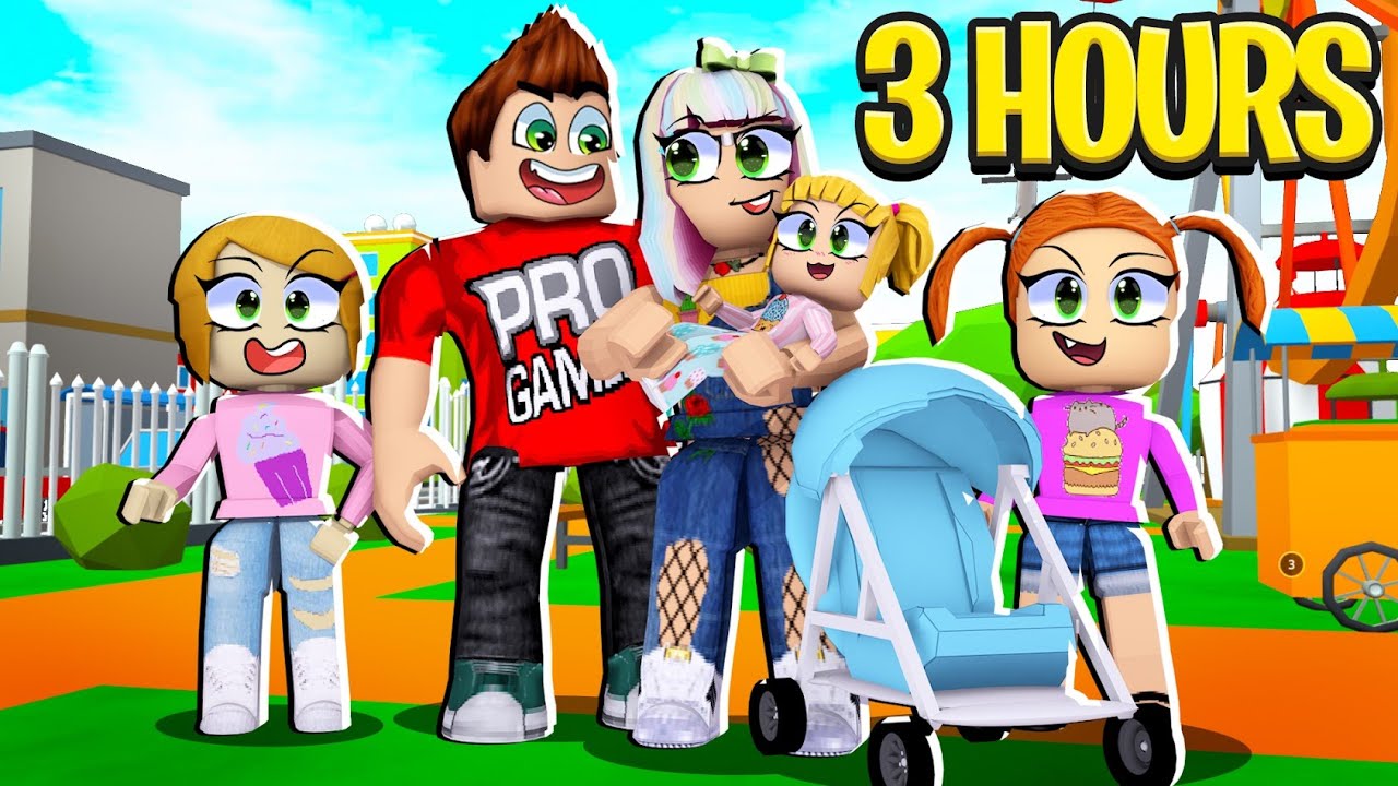 Roblox | FOUR Hours Of Brookhaven Roleplay! - YouTube
