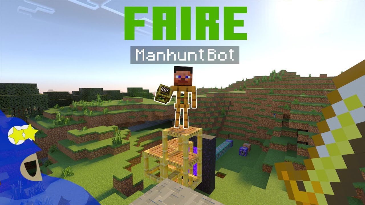 Comment avoir un BOT MANHUNT sur Minecraft Bedrock !!? [CommandBlock ...